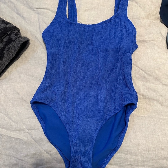 Target | Swim | Vibrant Blue Textured Swimsuit Small Target | Poshmark